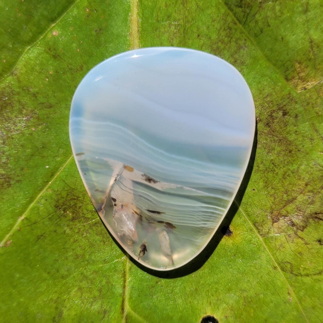 Mad River Agate Stone Guitar Pick, Standard, 2.9 Mm - P1814 - Etsy