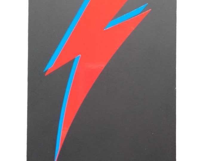 David Bowie Aladdin Sane Lightning Bolt Magnet - Etsy