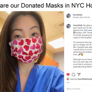 Dandy Blue Plaid Face Mask Italian Linen Menswear Hickey - Etsy