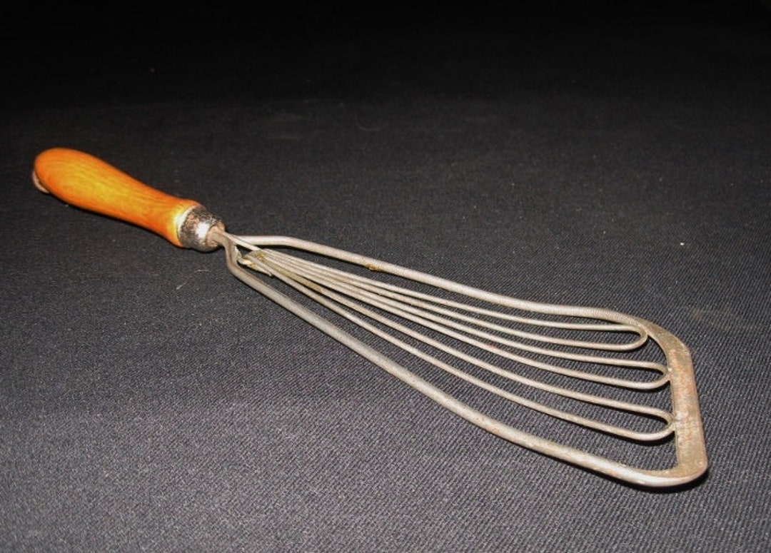 Spatula Mid Century Vintage Functional Wooden Handle Metal - Etsy