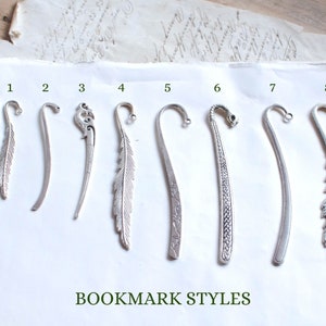 FERN Bookmark, Plant Terrarium, Made to Order, Booklover Bookworm ...