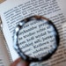 Metal Bookmark, Magnifying Glass Bookmark, Magnifier Bookmark, Gift for ...