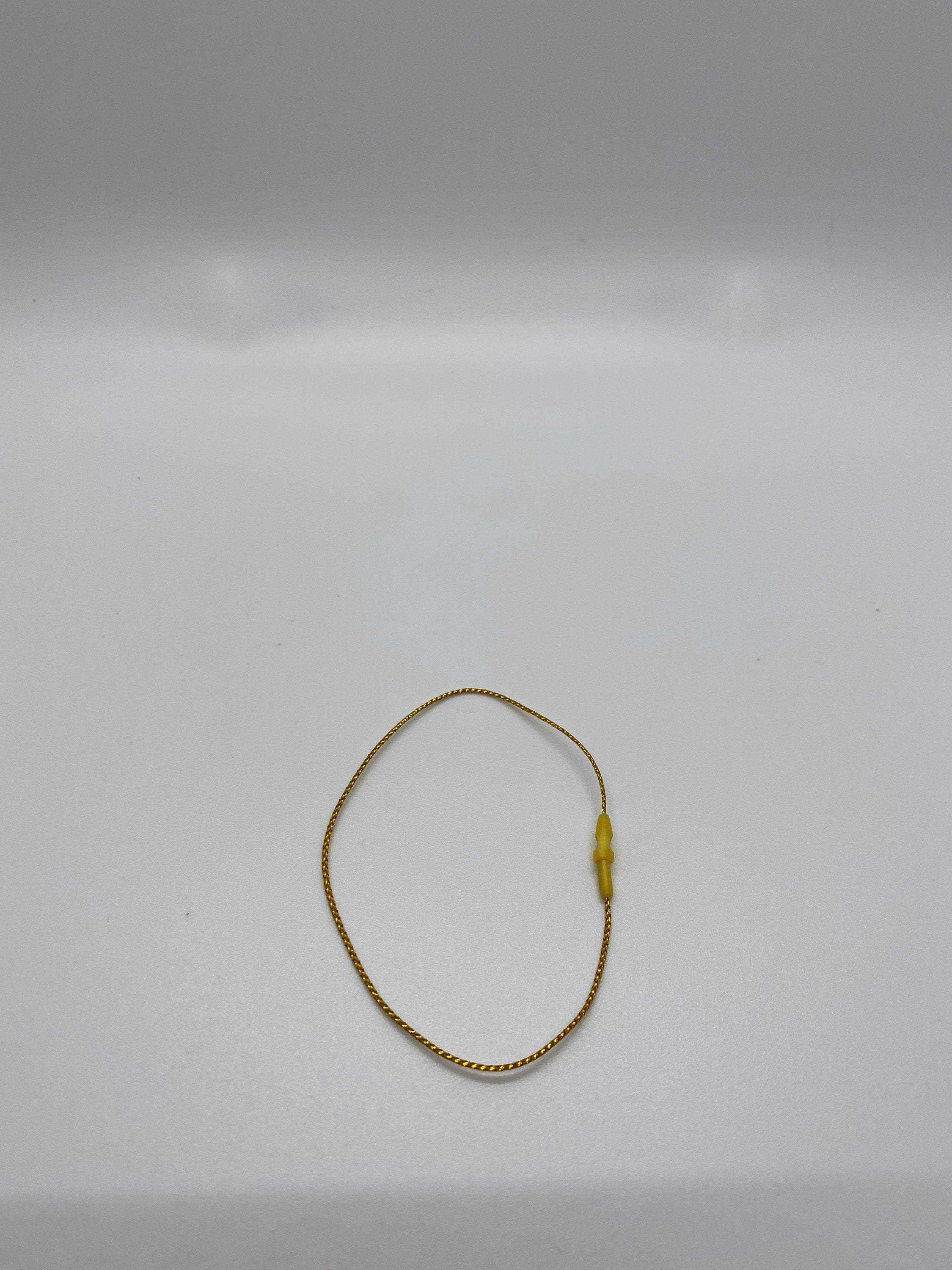 Gold Hang Tag String Short & Long Sizes Snap Fastener Thin | Etsy