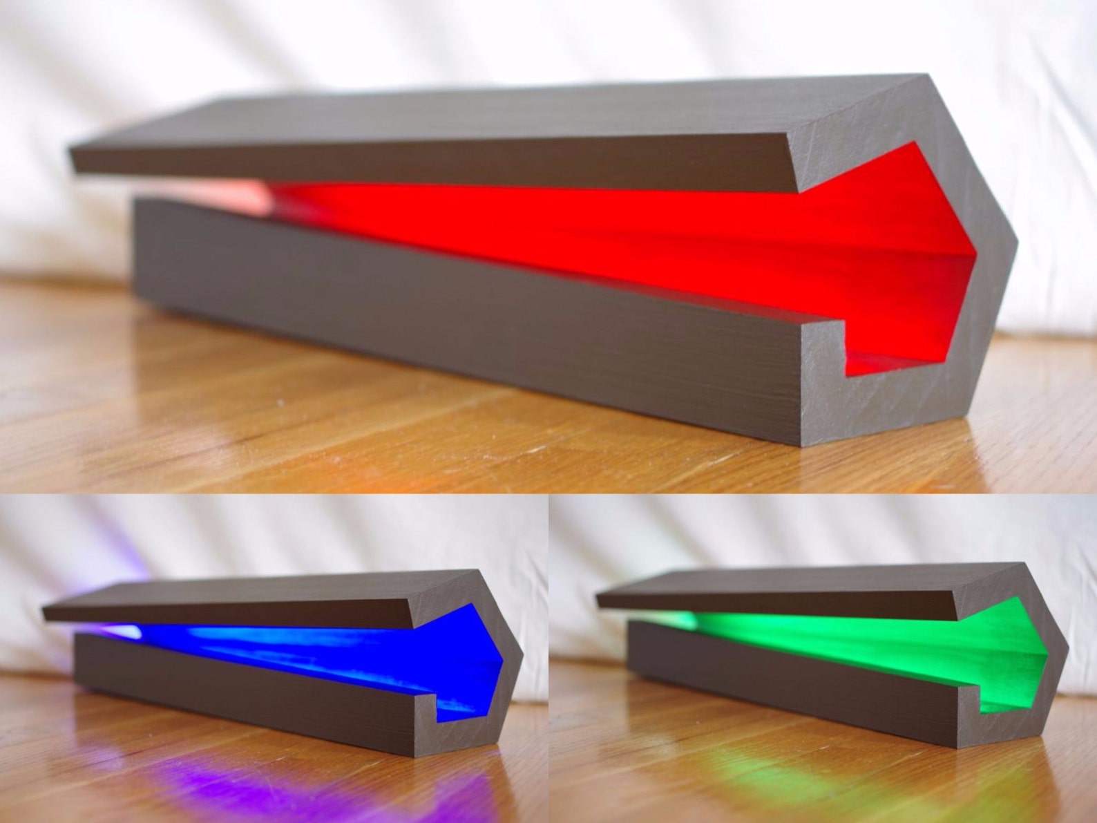 Modern Lamp MULTI-COLOR LED - Etsy