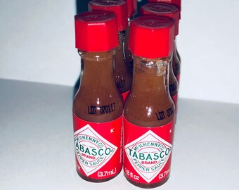 Tabasco Mini Bottles - Etsy