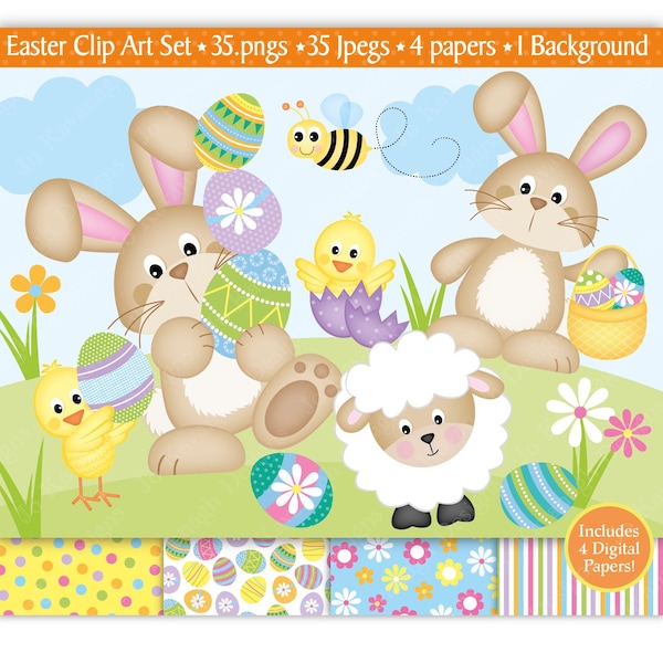 Easter Clip Art - Etsy