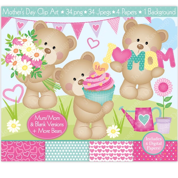 Mothers Day Clip Art - Etsy