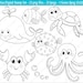 Cute Bugs Digital Stamps, Bugs Clipart, Bug Stamps, Garden Bugs, Insect ...
