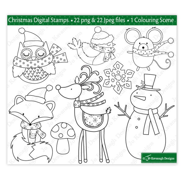 Digital Stamps - Etsy UK