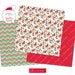 Christmas Digital Papers,christmas Scrapbook Papers,santa Paper ...