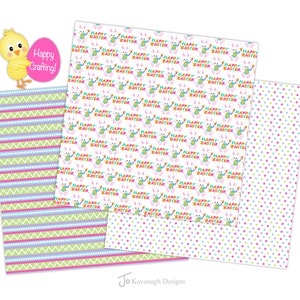 Easter Digital Paper,easter Patterns,easter Scrapbook Papers,easter ...