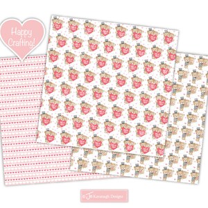 Wedding Digital Papers, Wedding Patterns, Bride, Groom, Floral ...