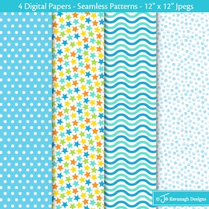 Sea Animals Clip Art,under the Sea Clipart,under the Sea Digital Papers ...