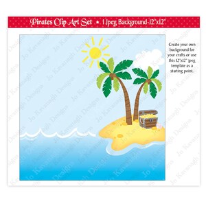 Pirate Clip Art & Digital Papers,pirate Clipart,pirates Clipart,pirate ...