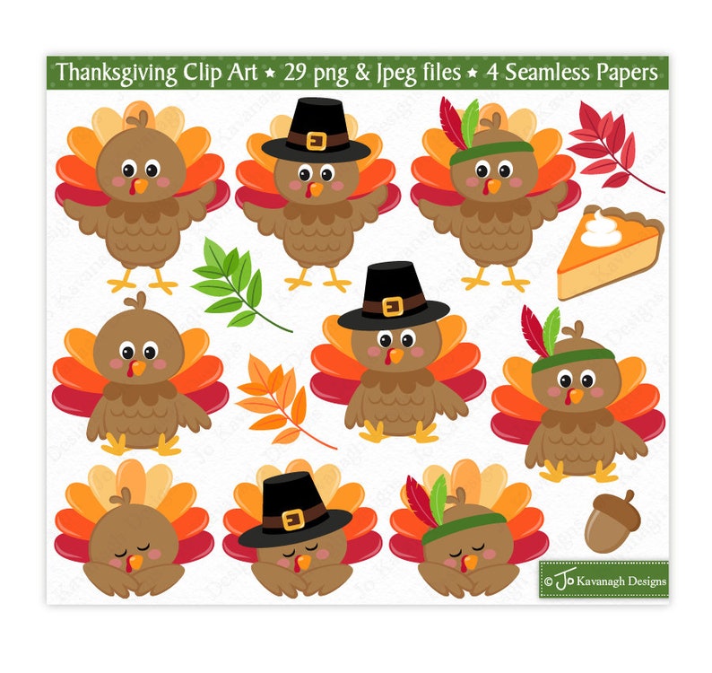 Thanksgiving Clipart, Turkey Clipart, Turkey Graphics, Thanksgiving ...