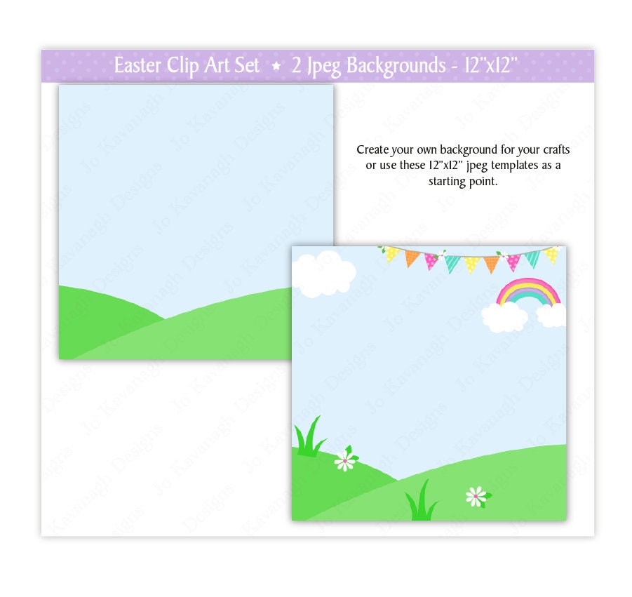 Easter Clipart, Easter Digital Paper,easter Clip Art,easter Bunny ...