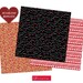 Valentine Digital Papers, Valentine Papers, Valentine Patterns, Heart ...
