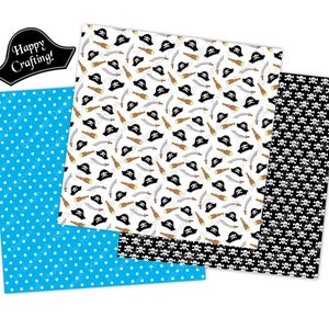 Pirate Digital Paper,pirate Ship Paper,pirate Paper,pirate Clipart ...