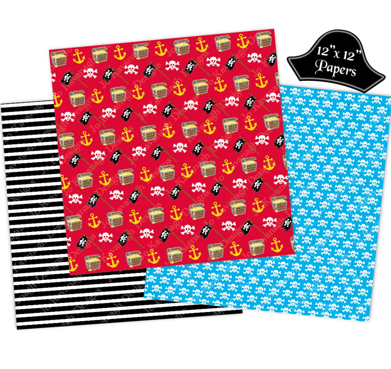 Pirate Digital Paper,pirate Ship Paper,pirate Paper,pirate Clipart ...