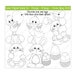 Easter Digital Stamps,easter Stamps,easter Clipart,digital Stamps ...