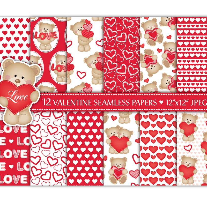 Valentine Scrapbook - Etsy