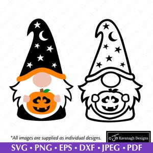 Halloween Gnomes SVG Bundle, Gnome Svg, Halloween Png, Bat Svg, Spider ...