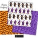 Halloween Digital Paper, Witch Patterns, Halloween Patterns, Halloween ...