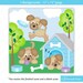 Cute Dogs Clipart, Puppy Dog Clipart, Dog Digital Paper, Pets Clipart ...