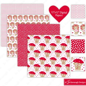 Valentine Clipart, Valentines Day Clipart, Bear Clipart, Valentine Bear ...
