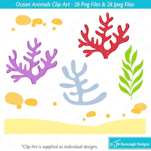 Sea Animals Clip Art,under the Sea Clipart,under the Sea Digital Papers ...