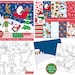 Christmas Clipart Bundle, Christmas Digital Stamps, Christmas Digital ...
