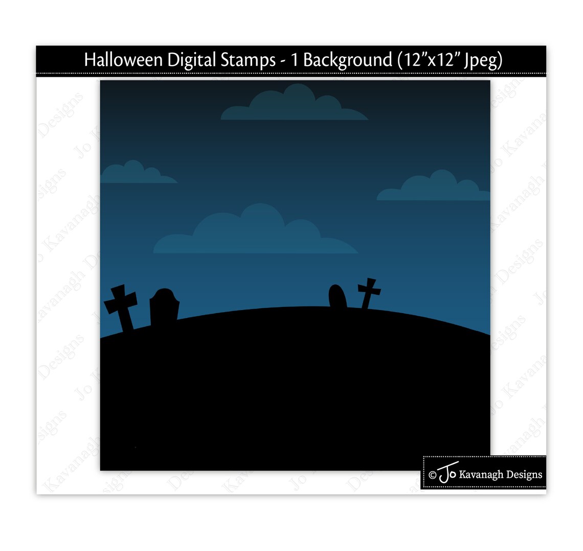 Halloween Digital Stamps Ghost Digital Stamps Digital | Etsy