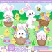 Easter Clipart Bundle, Easter Digital Stamps, Easter Digital Paper ...