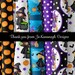 Halloween Digital Paper, Witch Patterns, Halloween Patterns, Halloween ...