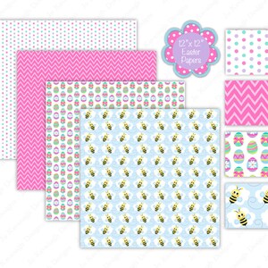 Easter Clipart, Easter Digital Paper,easter Clip Art,easter Bunny ...