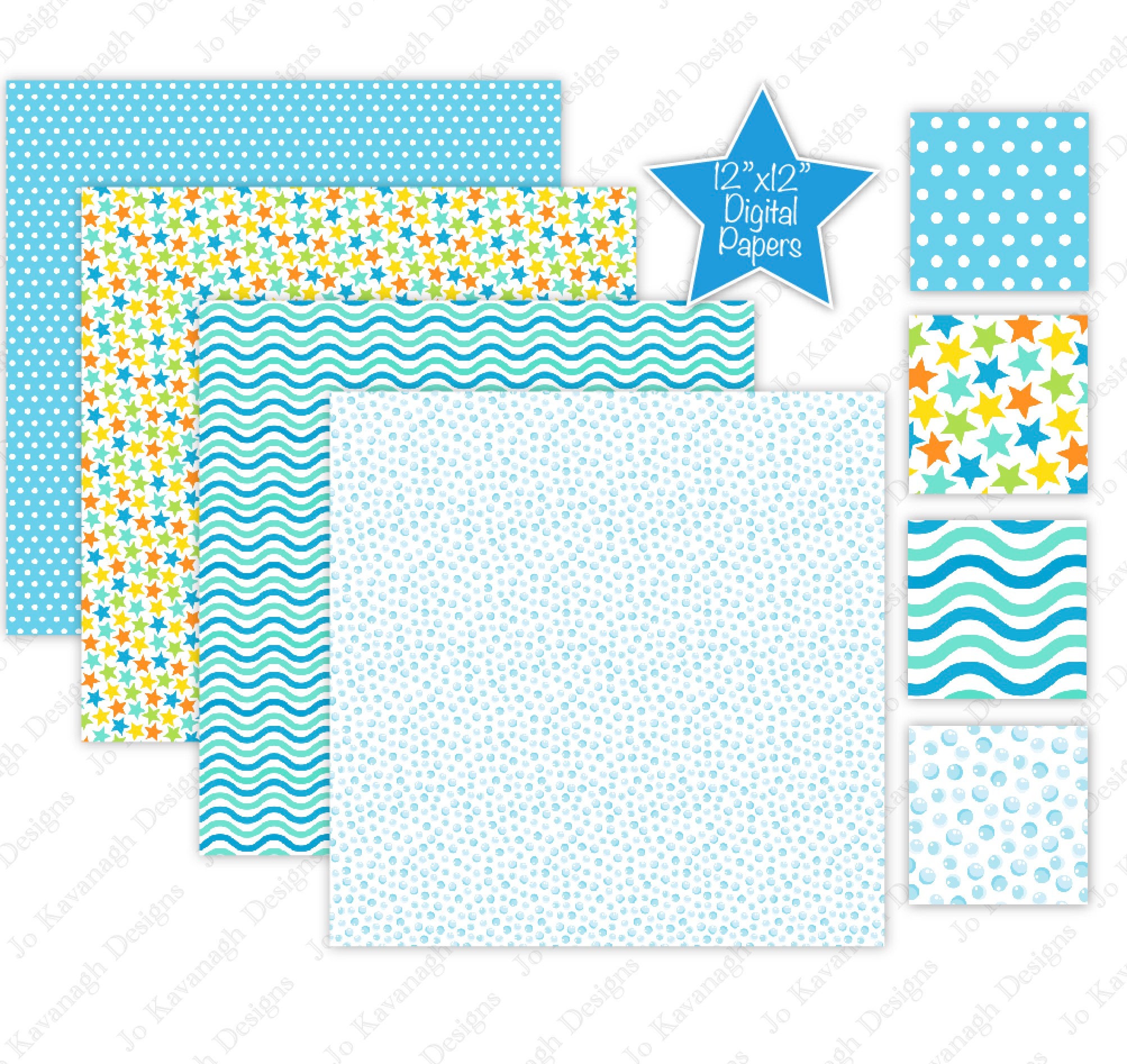 Sea Animals Clip ArtUnder The Sea ClipartUnder The Sea | Etsy