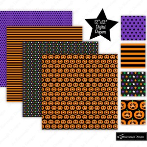 Halloween Clipart,halloween Digital Papers,witch Clipart,pumpkin Clip ...