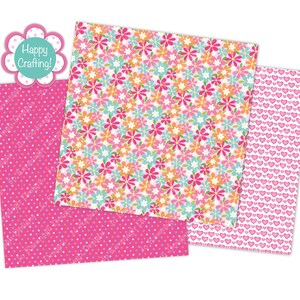 Bear Digital Papers,mother's Day Digital Paper,cute Bears,birthday ...