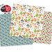 Woodland Animals Digital Paper,forest Animals Paper,woodland Clipart ...