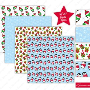 Penguin Clipart, Christmas Clipart, Cute Penguins, Penguin, Penguin ...
