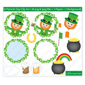 St Patricks Day Clipart, Irish Clipart, St Patricks Day Graphics ...