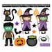 Halloween Clipart,halloween Digital Papers,witch Clipart,jack O Lantern ...