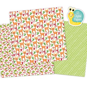 Woodland Animals Digital Paper,forest Animals Paper,woodland Clipart ...