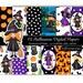 Halloween Digital Paper, Witch Patterns, Halloween Patterns, Halloween ...