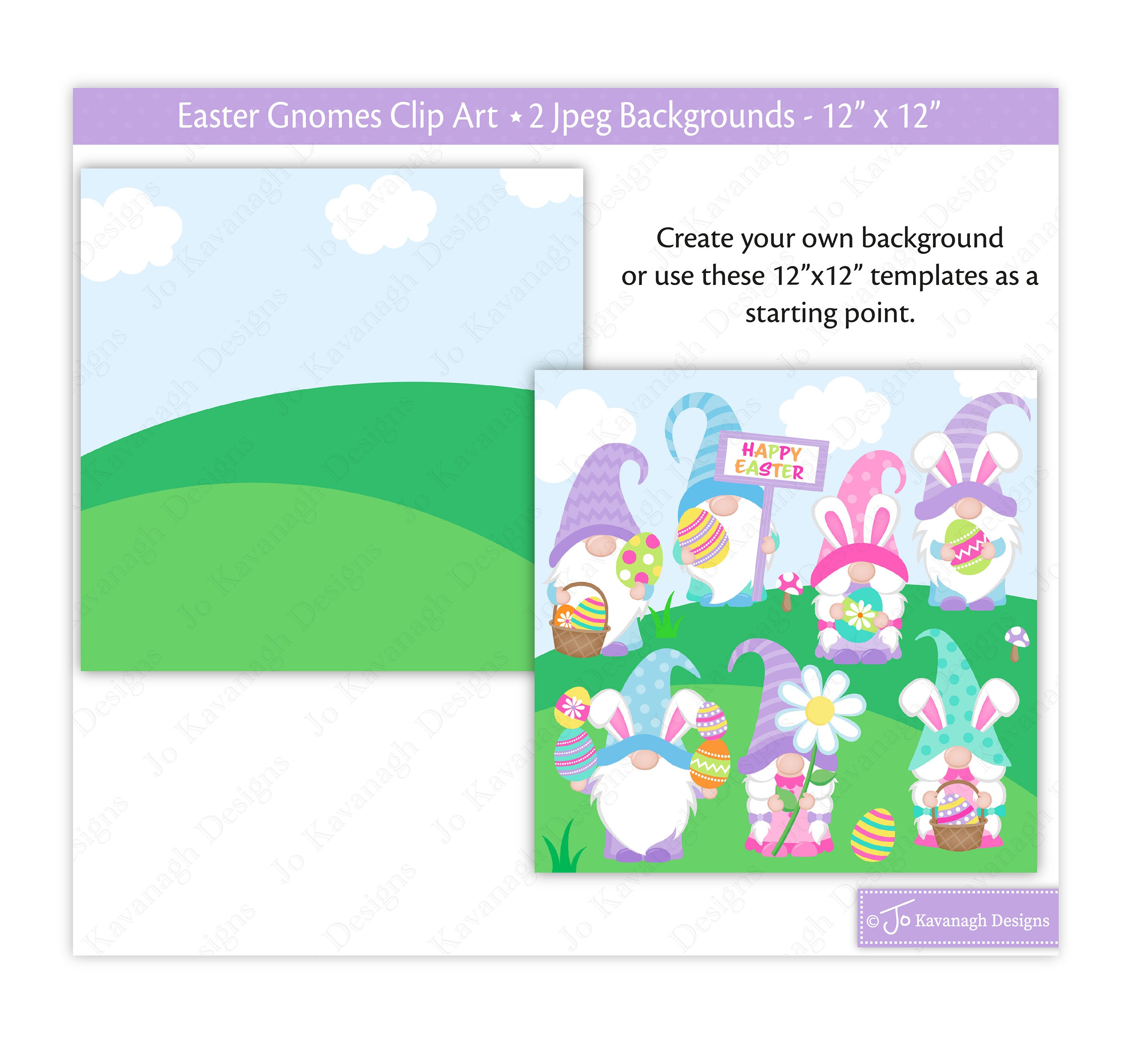 Easter Gnome Clipart Easter Gnomes Gnomes Gnome Clipart | Etsy