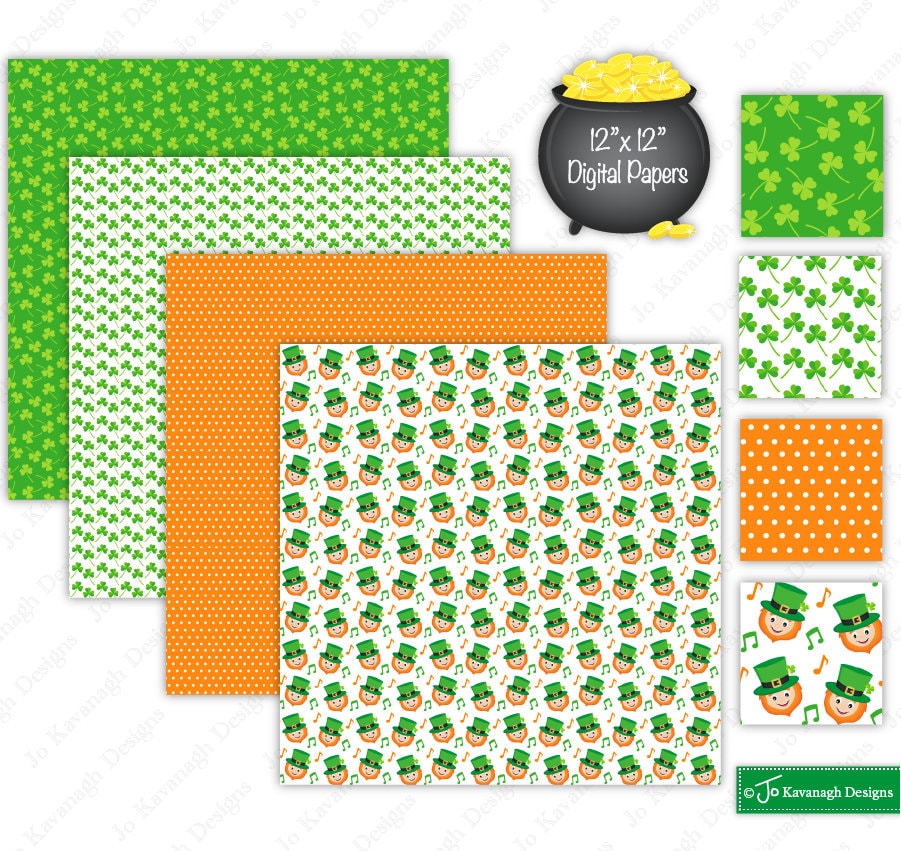 St Patricks Day Clipart Irish Clipart St Patricks Day | Etsy