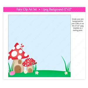 Fairy Clipart & Digital Papers Set,fairy Clip Art,unicorn Clipart ...