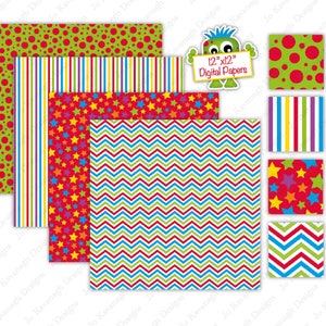 Monster Clipart,monster Digital Papers,monster Clip Art,alien Clipart ...