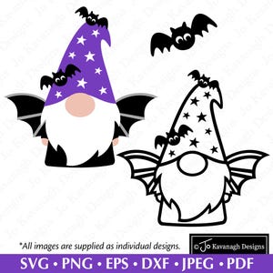 Halloween Gnomes SVG Bundle, Gnome Svg, Halloween Png, Bat Svg, Spider ...