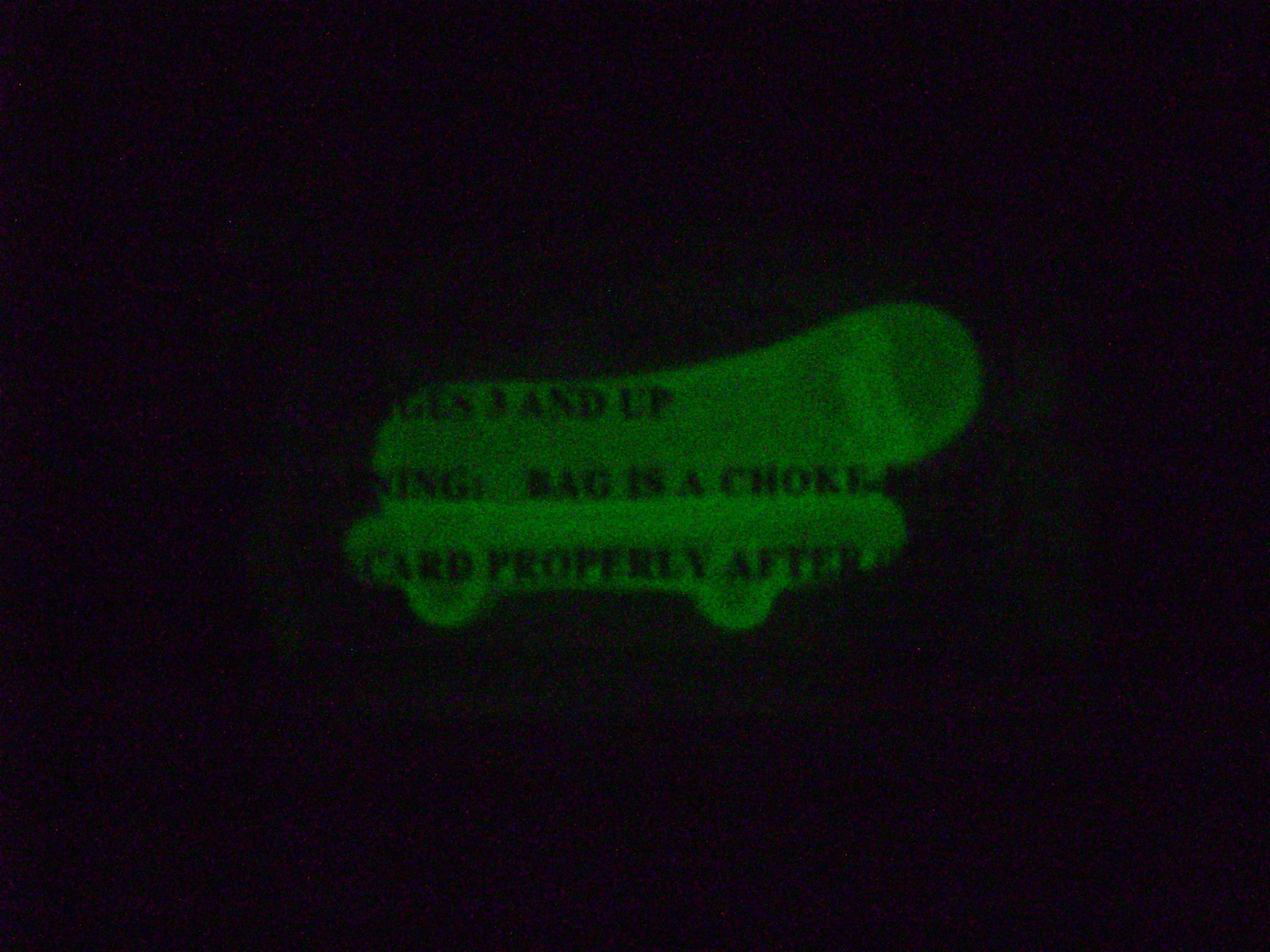 Vintage Glow-in-the-dark Oscar Mayer Wienermobile Whistle (NEW, Sealed ...